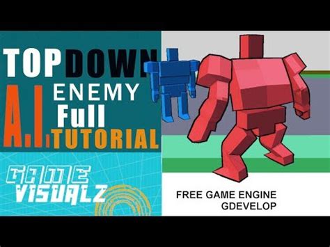 Vlog Full Tutorial How To Setup Top Down Enemy Ai Gdevelop 5 Tutorial