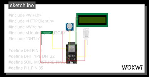 Soil Monitoring With Iot Wokwi Esp Stm Arduino Simulator
