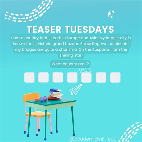 Academic Link Edu On Linkedin Teasertuesday Riddlemethis Brainteaserchallenge Academiclinkedu