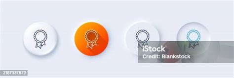 성공 선 아이콘입니다 우승자 메달 표시입니다 선 아이콘 벡터 3차원 형태에 대한 스톡 벡터 아트 및 기타 이미지 3차원 형태 Championship 경쟁 Istock