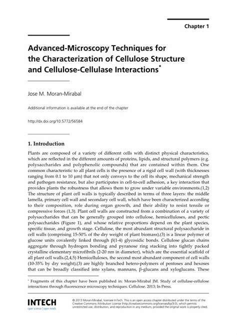 Pdf Advanced Microscopy Techniques For The Characterization Of Cdn