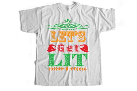 Lets Get Lit Graphic By Nokshi · Creative Fabrica