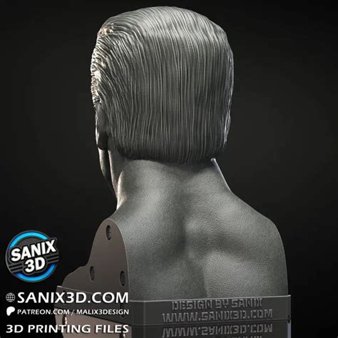 👤 Terminator Bust Stl Files For 3d Printing・ 3d File For 3d