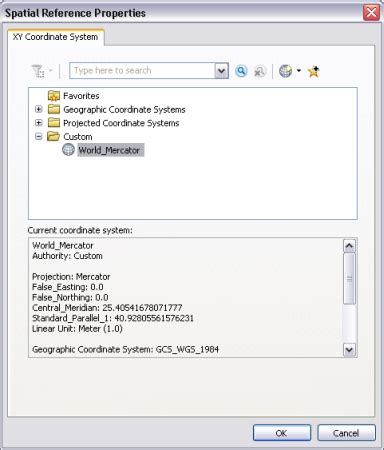 Change Coordinate System In Arcmap Byteberlinda