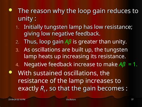 23 Oscillators Electronics Engineering Ppt