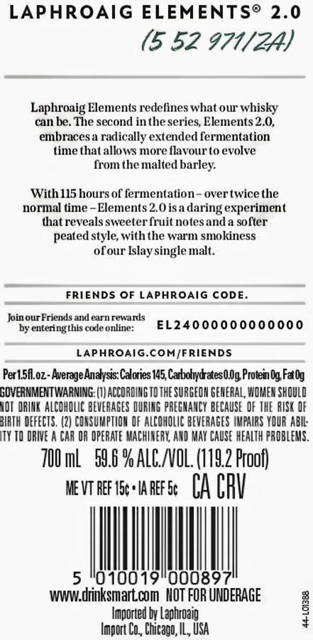 Laphroaig L 20 Ratings And Reviews Whiskybase