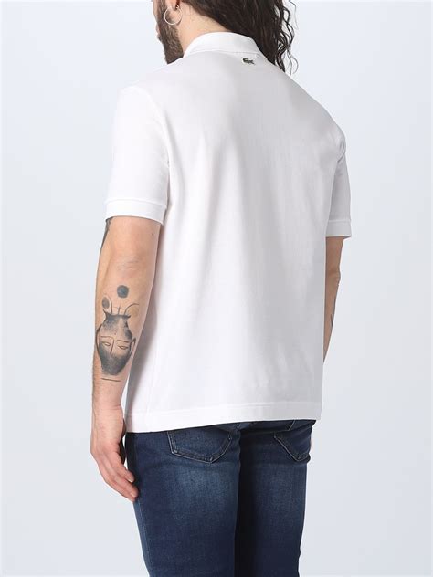 Lacoste Polo Shirt For Men White Lacoste Polo Shirt Ph3922 Online