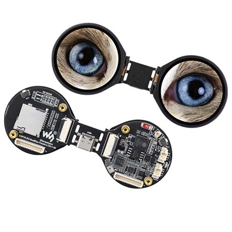 esp32 s3 ai electronic eye development doard dualeye toucheye 1 28 inch touchscreen lcd round