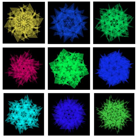 Graphics How To Generate A Random Snowflake Mathematica Stack Exchange