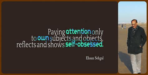 self obsessed