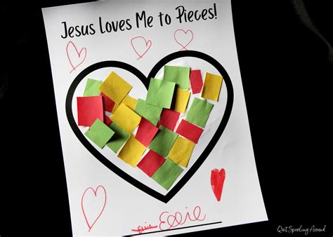 Jesus Loves Me Craft