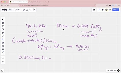 solved suppose 46 4g of potassium bromide is dissolved in 350 ml of a
