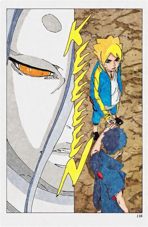Coloured One Of My Favourite Boruto Panels I Used The Color Schemes
