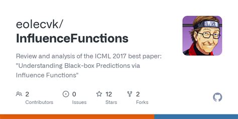 Github Eolecvkinfluencefunctions Review And Analysis Of The Icml