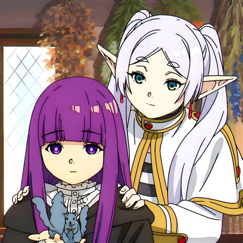 𝘍𝘦𝘳𝘯 And 𝘍𝘳𝘪𝘦𝘳𝘦𝘯 In 2024 Kawaii Anime Cute Drawings Anime