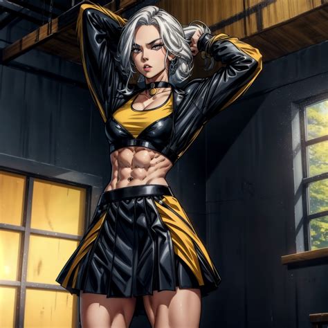 Black Cat Cheerleader 4 By Shroomster3 On Deviantart