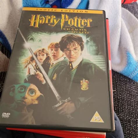 Harry Potter And The Chamber Of Secrets Dvd 2005 £099 Picclick Uk
