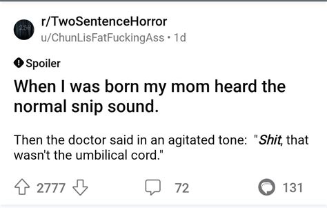 No More Dick For U Guy R2sentence2horror