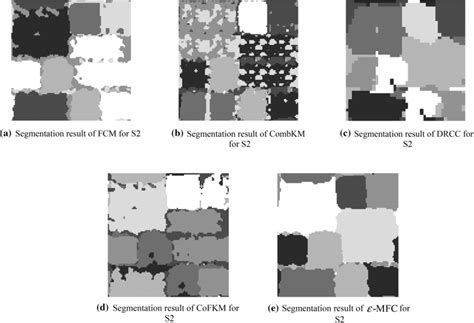 Segmentation Result Of Each Algorithm For S2 Download Scientific Diagram