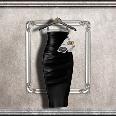 Second Life Marketplace Chiczafari Leather Skirt Black