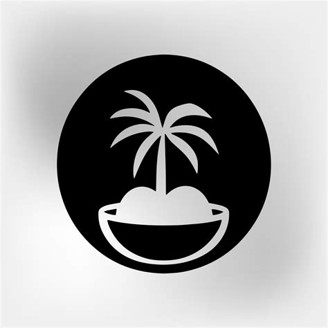 Coconut Icon Vector Illustration Vector Isolated On White Background 31115087 Vector Art At