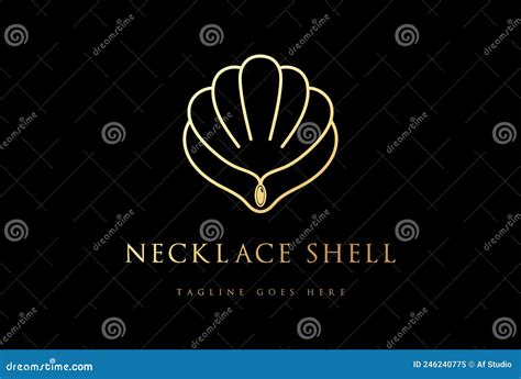 Sea Shell Scallop Vector Sketch Illustration Seashell Outline Icon