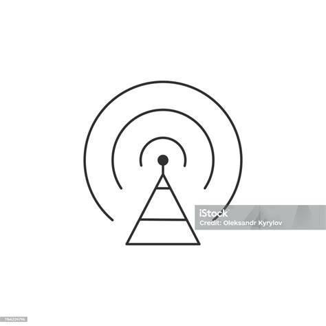 Wifi 圖示向量 Wlan 訪問 無線 Wifi 熱點信號符號 圖示 符號在白色背景上隔離的向量插圖向量圖形及更多互聯網圖片 Istock