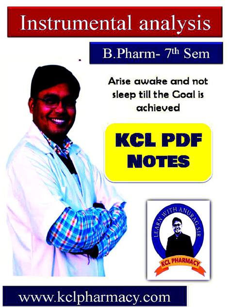 1 Unit Instrumental Analysis Pdf