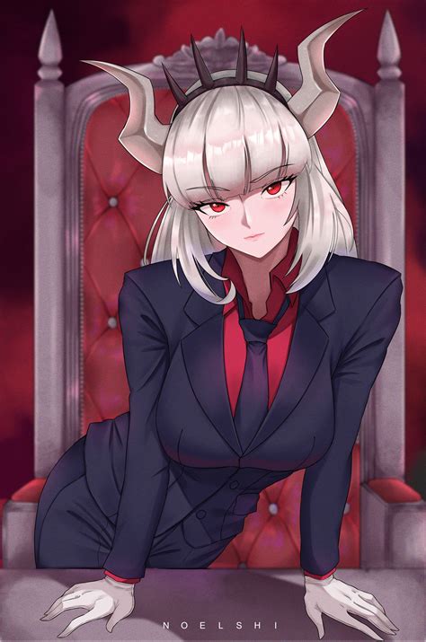Lucifer Helltaker Drawn By Noelshi Danbooru