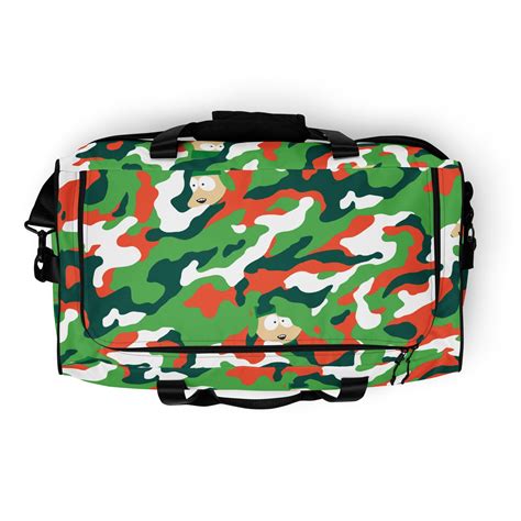 South Park Kyle Camo Duffle Bag South Park Shop Uk