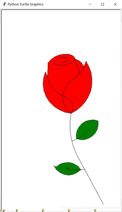玫瑰编程 Python 玫瑰花代码 Csdn博客