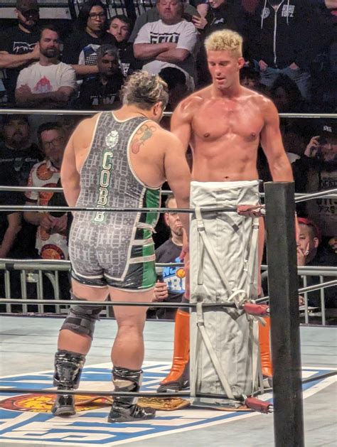 Zack Sabre Jr Last Night Tried To Take The Award For Most Naked