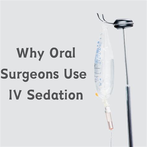 Why Should You Be Sedated For Oral Surgery Mid State Oral Surgery