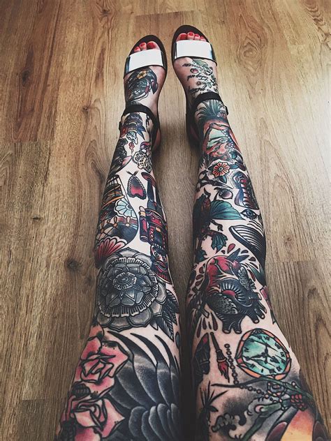 Female Tattoos Designs For Legs