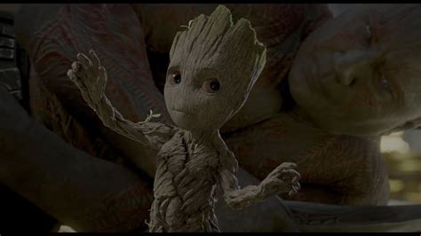 4k 아기 그루트 오프닝 가디언즈 오브 갤럭시 Vol2 마블 명장면 Youtube