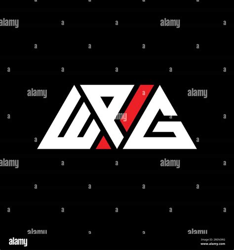 WPG Triangle Letter Logo Design With Triangle Shape WPG Triangle Logo Design Monogram WPG