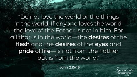 32 1 John 2 15 16 Temple Baptist Church Of Rogers Ar