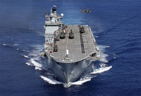 Hms Ocean Arrives Home For The Final Time A Day Early