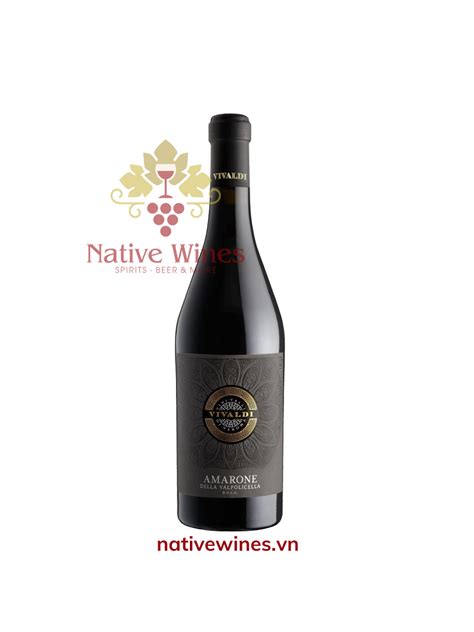 Rượu vang Ý Vivaldi Amarone Della Valpolicella Native Wines