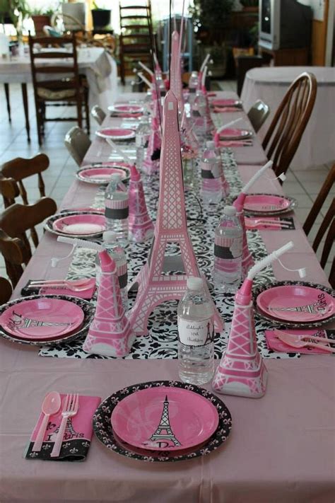 French Parisian Birthday Party Ideas Photo 2 Of 18 Catch My Party