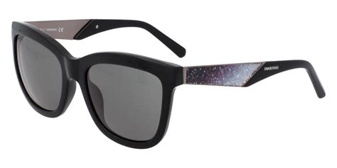 Sunglasses Polarized Fashion Sun Glasses Swarovski Shine Black Women