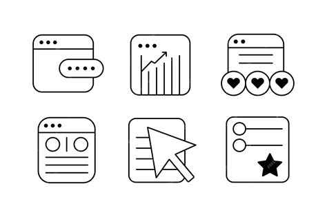 Premium Vector Mobile App Essentials Vector Set Icon Templates For User Interfaces