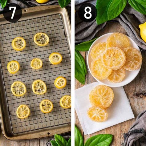 Candied Lemon Slices Savor The Flavour