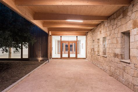Amelia Tavella Architectes Completes Timber And Stone Corsican School
