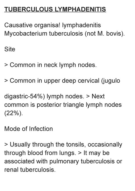Tuberculous Lymphadenitis Tuberculous Lymphadenitis Causative