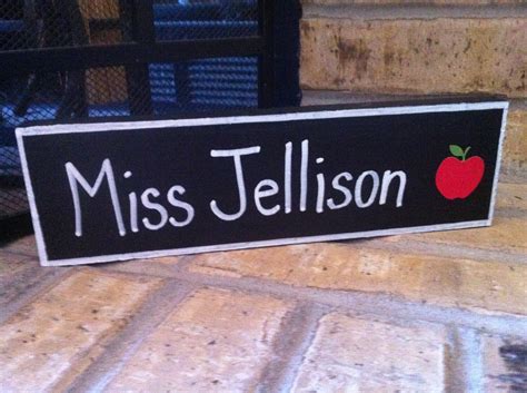 Teachers Name Desk Sign Classroom Name Plate By Overwhelmedbylove