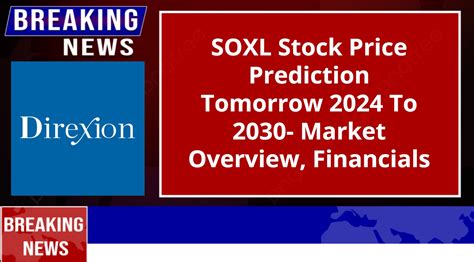 Soxl Stock Price Prediction Tomorrow To Market Overview