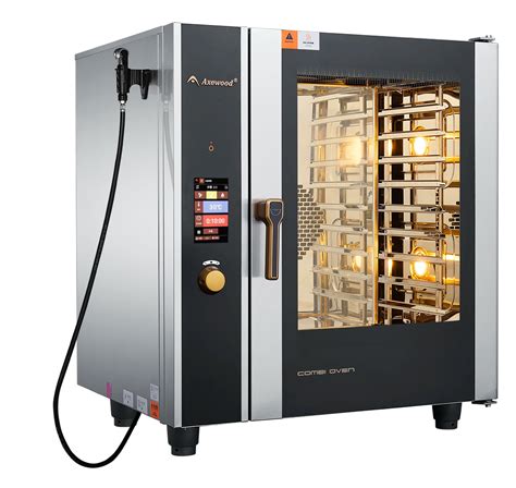 Touch Screen 10 Trays 11gn Electric Combination Oven Combi 0ven