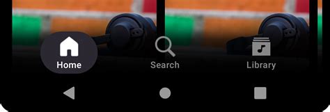 Android How To Remove Oval Shaped Indicator From Navigationbaritem In