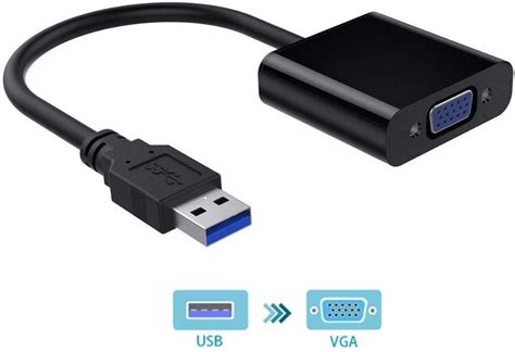 USB To VGA Converter USB 3 0 2 0 To VGA External Video Card Multi Screen Display Converter